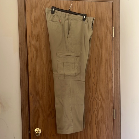 Dickies | Pants | Khaki Cargo Work Pants | Poshmark